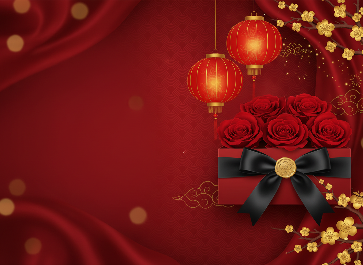 Lunar New Year Roses & Chinese New Year Flowers | OnlyRoses UK
