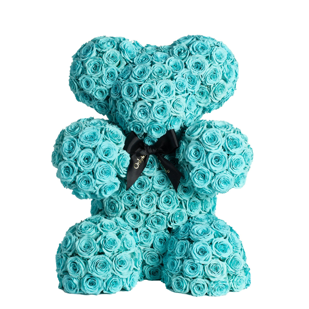 Infinite Rose Teddy Bear - Tiffany Blue | OnlyRoses UK | OnlyRoses - UK
